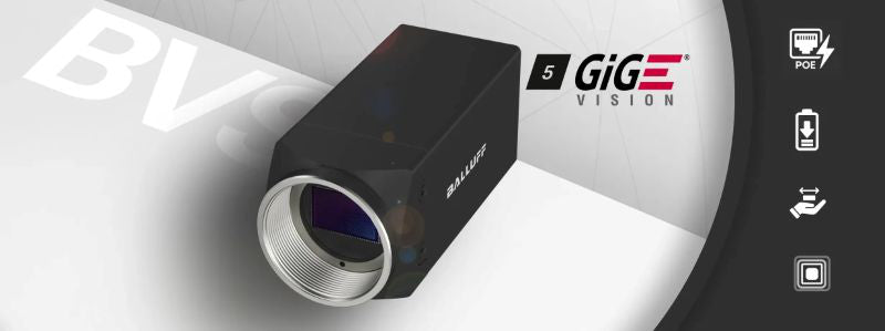 Balluff Launches BVS CA-GV 5GigE Vision Cameras for Machine Vision